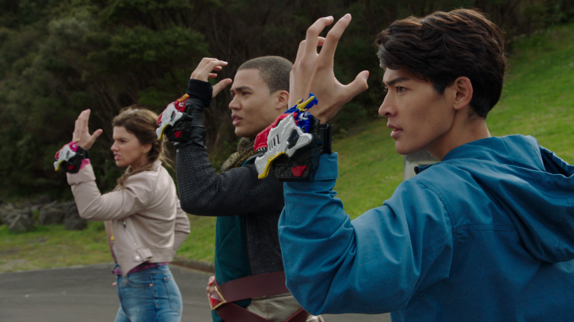 Power Ranger Dino Fury Episode 2 Production Still X Morphin Legacy Power Ranger Dino Fury Episode 2 Production Still X Morphin Legacy